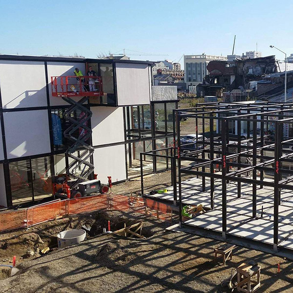 Rammed Earth build & landscape | Northland - Silverback Homes